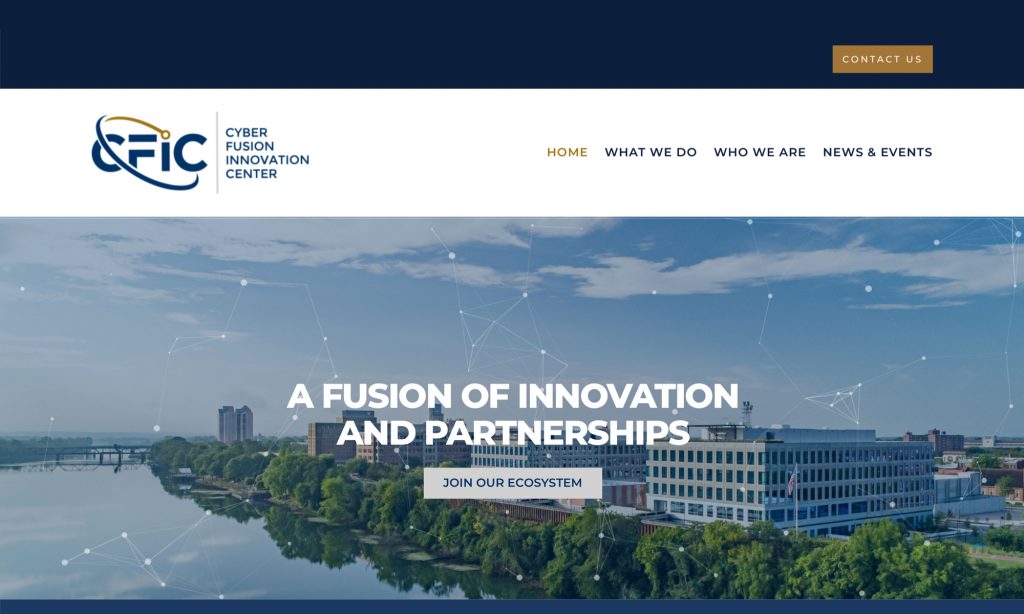 Site Design | Cyber Fusion Innovation Center - Alive Media - Web Design ...
